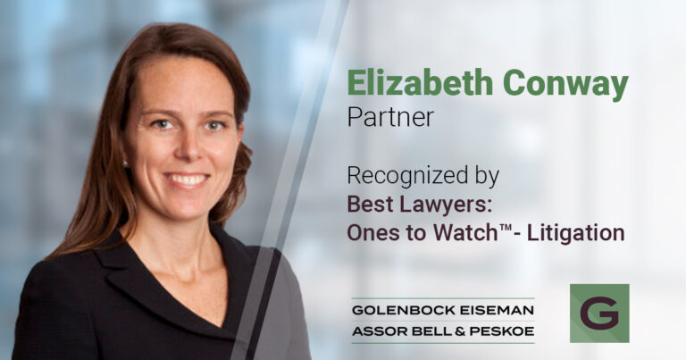 Elizabeth Conway Recognized in 2024 Best Lawyers® Ones to Watch ...